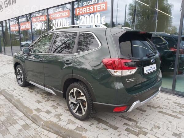 Green Subaru Forester 2022 in Riga, with an engine capacity of 2.00 L and mileage of 94 thousand km for 26800 €, photo 5 on AUTOMOTO.COM.LV