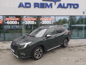 Green Subaru Forester 2022 in Riga, with an engine capacity of 2.00 L and mileage of 94 thousand km for 26800 €, photo 1 on AUTOMOTO.COM.LV