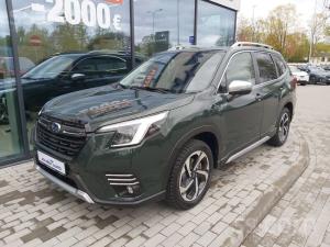 Green Subaru Forester 2022 in Riga, with an engine capacity of 2.00 L and mileage of 94 thousand km for 26800 €, photo 3 on AUTOMOTO.COM.LV