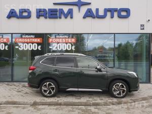 Green Subaru Forester 2022 in Riga, with an engine capacity of 2.00 L and mileage of 94 thousand km for 26800 €, photo 10 on AUTOMOTO.COM.LV