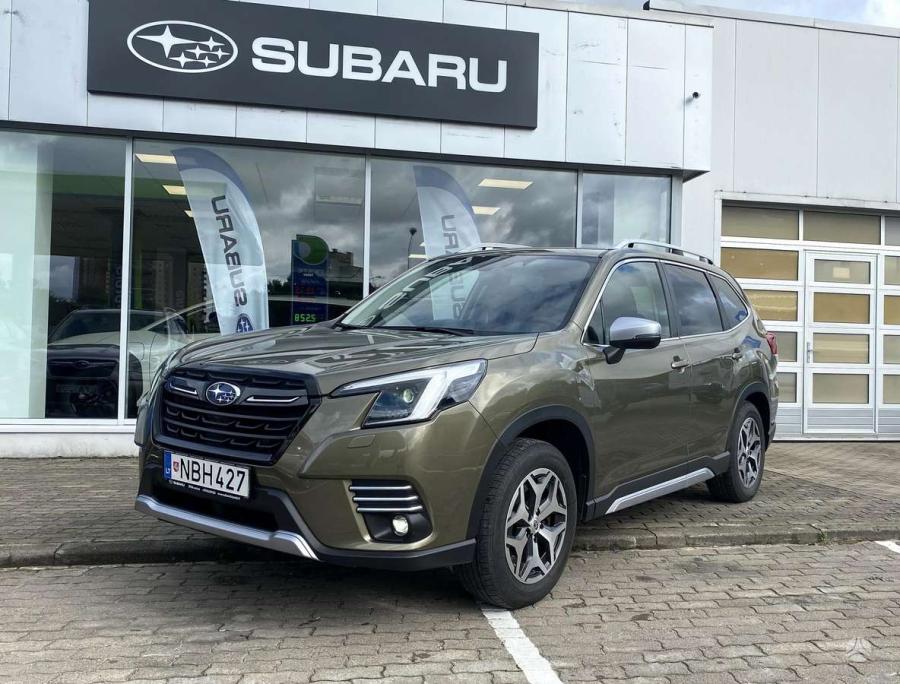 Zaļš Subaru Forester 2023 Klaipėda, ar dzinēja tilpumu 2.00 L un nobraukumu 80 tūkst. km par 30000 €, foto 1 vietnē AUTOMOTO.COM.LV