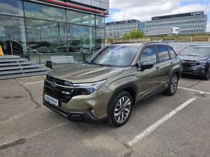 Green Subaru Forester 2025 in Vilnius, with an engine capacity of 2.00 L and mileage of 25 thousand km for 36890 €, photo  on AUTOMOTO.COM.LV
