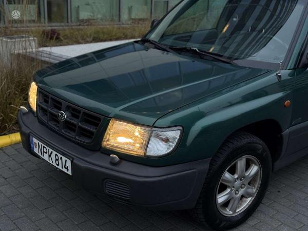 Zaļš Subaru Forester 1997 Viļņa, ar dzinēja tilpumu 1.99 L un nobraukumu 292 tūkst. km par 1999 €, foto 2 vietnē AUTOMOTO.COM.LV