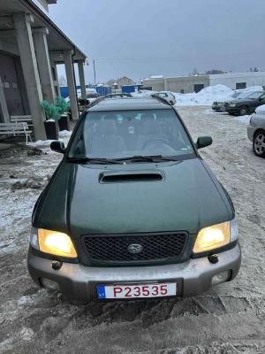 Green Subaru Forester 2002 in Vilnius, with an engine capacity of 2.00 L and mileage of 228 thousand km for 2250 €, photo 5 on AUTOMOTO.COM.LV