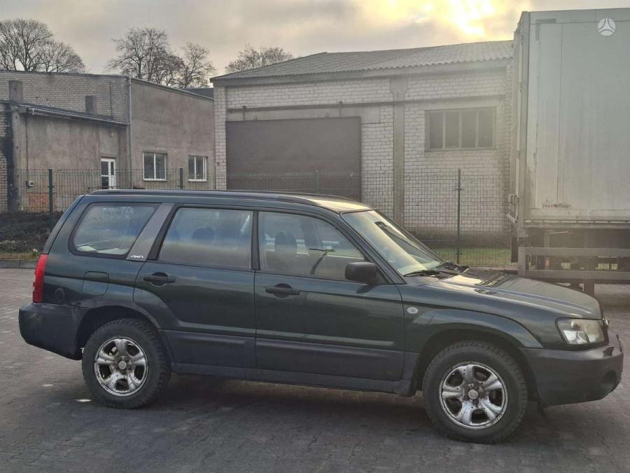 Zaļš Subaru Forester 2004 Šilutė, ar dzinēja tilpumu 2.00 L un nobraukumu 340 tūkst. km par 2350 €, foto 7 vietnē AUTOMOTO.COM.LV