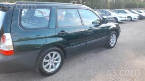 Green Subaru Forester 2007 in Riga, with an engine capacity of 2.00 L and mileage of 130 thousand km for 3850 €, photo 12 on AUTOMOTO.COM.LV
