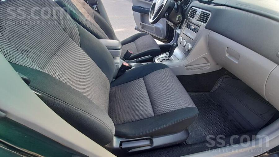Green Subaru Forester 2007 in Riga, with an engine capacity of 2.00 L and mileage of 130 thousand km for 3850 €, photo 25 on AUTOMOTO.COM.LV