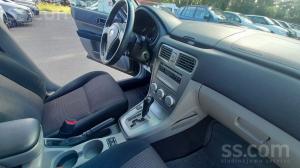 Green Subaru Forester 2007 in Riga, with an engine capacity of 2.00 L and mileage of 130 thousand km for 3850 €, photo 26 on AUTOMOTO.COM.LV