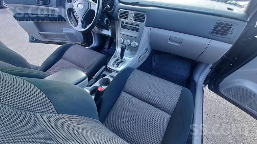Green Subaru Forester 2007 in Riga, with an engine capacity of 2.00 L and mileage of 130 thousand km for 3850 €, photo 30 on AUTOMOTO.COM.LV