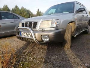 Grey Subaru Forester 2001 in Rokiskis, with an engine capacity of 1.99 L and mileage of 233 thousand km for 1750 €, photo 21 on AUTOMOTO.COM.LV