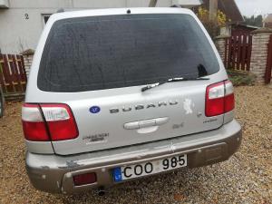 Grey Subaru Forester 2001 in Rokiskis, with an engine capacity of 1.99 L and mileage of 233 thousand km for 1750 €, photo 25 on AUTOMOTO.COM.LV