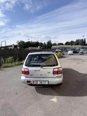 Pelēks Subaru Forester 2001 Viļņa, ar dzinēja tilpumu 2.00 L un nobraukumu 174 tūkst. km par 5150 €, foto 12 vietnē AUTOMOTO.COM.LV