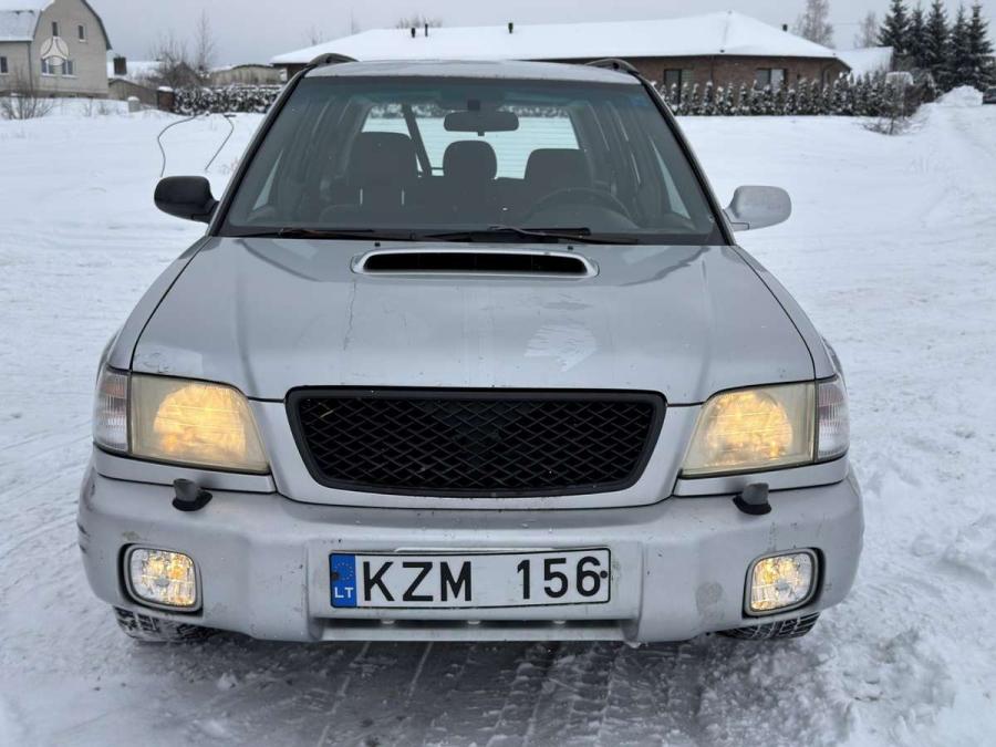 Pelēks Subaru Forester 2002 Viļņa, ar dzinēja tilpumu 1.99 L un nobraukumu 274 tūkst. km par 1650 €, foto 6 vietnē AUTOMOTO.COM.LV