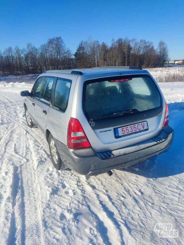Pelēks Subaru Forester 2002 Tauragė, ar dzinēja tilpumu 2.00 L un nobraukumu 132 tūkst. km par 3700 €, foto 6 vietnē AUTOMOTO.COM.LV