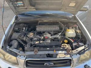 Grey Subaru Forester 2003 in Riga, with an engine capacity of 2.00 L and mileage of 278 thousand km for 3300 €, photo 6 on AUTOMOTO.COM.LV