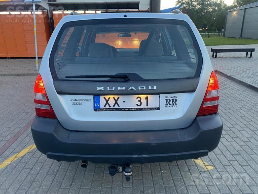 Grey Subaru Forester 2004 in Riga, with an engine capacity of 2.00 L and mileage of 317 thousand km for 2200 €, photo 4 on AUTOMOTO.COM.LV