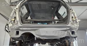 Grey Subaru Forester 2004 in Riga, with an engine capacity of 2.00 L and mileage of 317 thousand km for 2200 €, photo 18 on AUTOMOTO.COM.LV