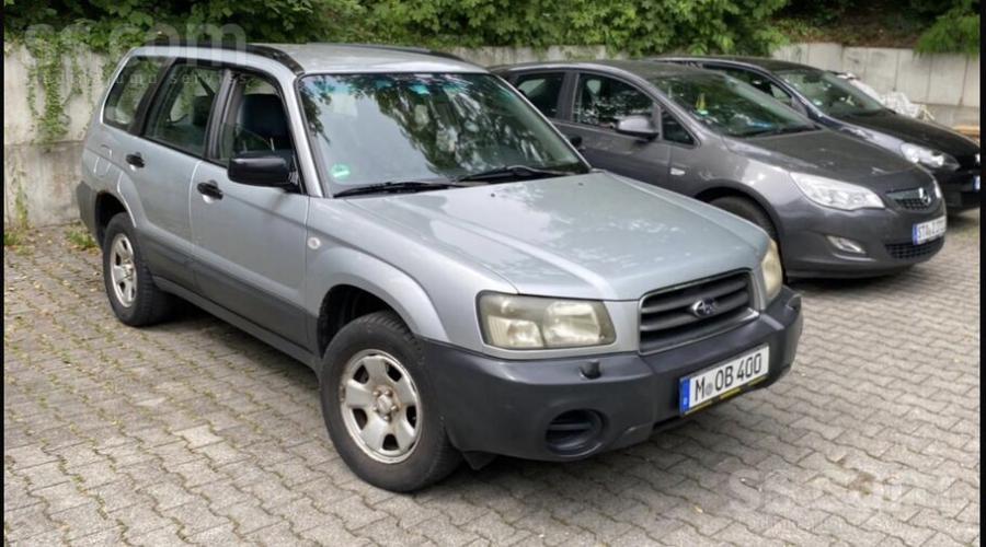 Grey Subaru Forester 2004 in Riga, with an engine capacity of 2.00 L and mileage of 317 thousand km for 2200 €, photo 19 on AUTOMOTO.COM.LV