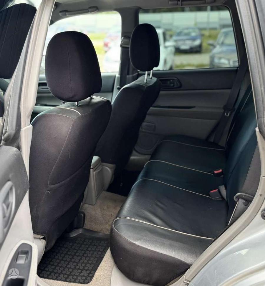 Pelēks Subaru Forester 2004 Radviliškis, ar dzinēja tilpumu 2.00 L un nobraukumu 400 tūkst. km par 4650 €, foto 25 vietnē AUTOMOTO.COM.LV