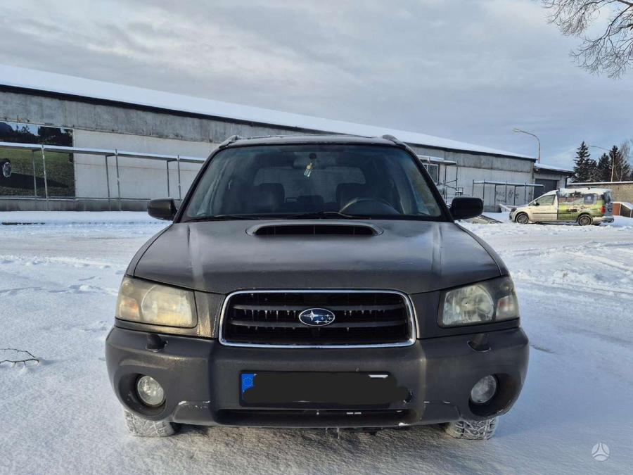 Pelēks Subaru Forester 2005 Šilutė, ar dzinēja tilpumu 2.00 L un nobraukumu 300 tūkst. km par 2900 €, foto 6 vietnē AUTOMOTO.COM.LV