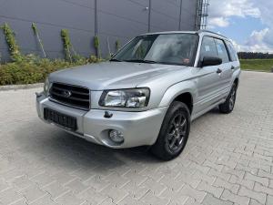 Grey Subaru Forester 2005 in Vilnius, with an engine capacity of 1.99 L and mileage of 217 thousand km for 3800 €, photo  on AUTOMOTO.COM.LV