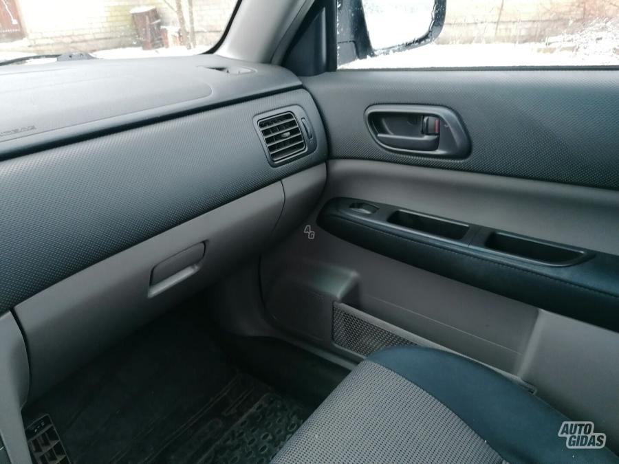 Pelēks Subaru Forester 2006 Utena, ar dzinēja tilpumu 2.00 L un nobraukumu 238 tūkst. km par 2450 €, foto 15 vietnē AUTOMOTO.COM.LV