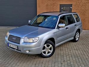 Grey Subaru Forester 2006 in Riga, with an engine capacity of 2.00 L and mileage of 79 thousand km for 4290 €, photo  on AUTOMOTO.COM.LV