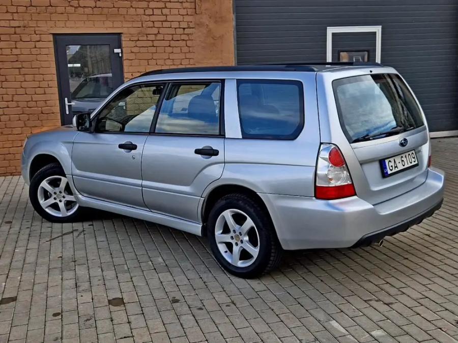 Grey Subaru Forester 2006 in Riga, with an engine capacity of 2.00 L and mileage of 79 thousand km for 4290 €, photo 20 on AUTOMOTO.COM.LV