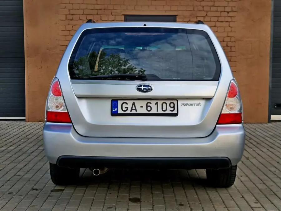 Grey Subaru Forester 2006 in Riga, with an engine capacity of 2.00 L and mileage of 79 thousand km for 4290 €, photo 21 on AUTOMOTO.COM.LV