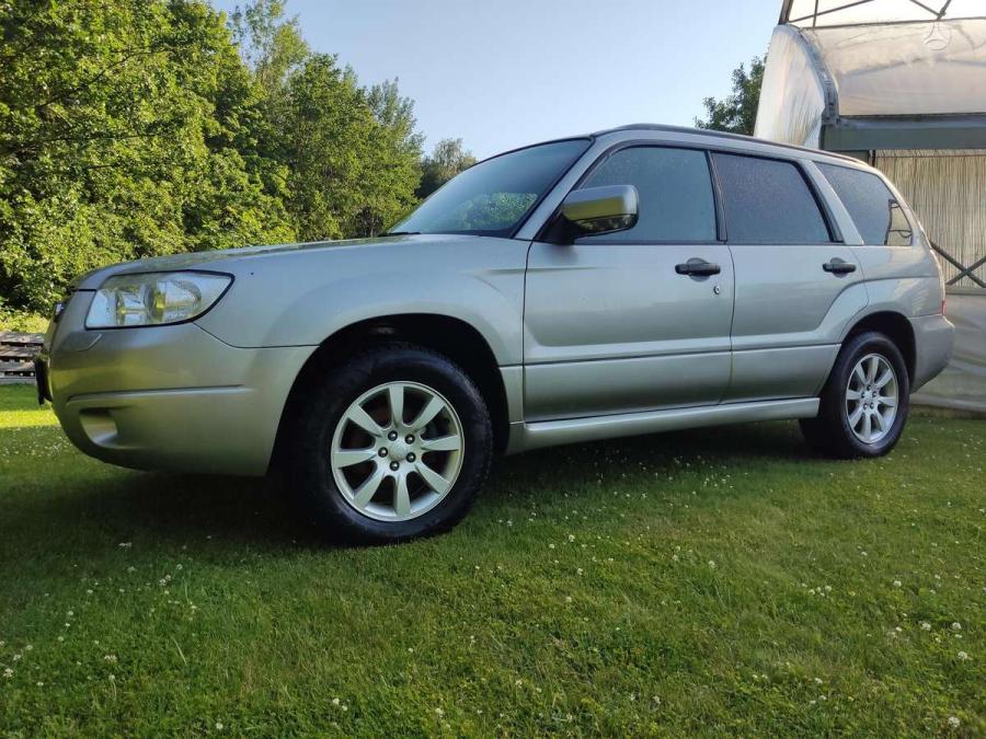 Pelēks Subaru Forester 2006 Marijampole, ar dzinēja tilpumu 1.99 L un nobraukumu 244 tūkst. km par 6000 €, foto 6 vietnē AUTOMOTO.COM.LV