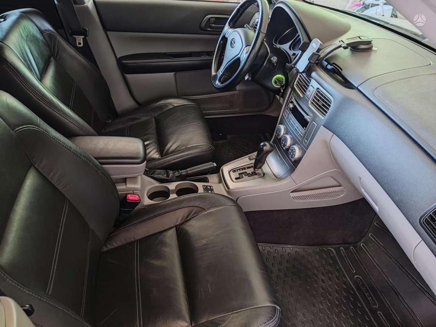 Pelēks Subaru Forester 2006 Marijampole, ar dzinēja tilpumu 1.99 L un nobraukumu 244 tūkst. km par 6000 €, foto 13 vietnē AUTOMOTO.COM.LV