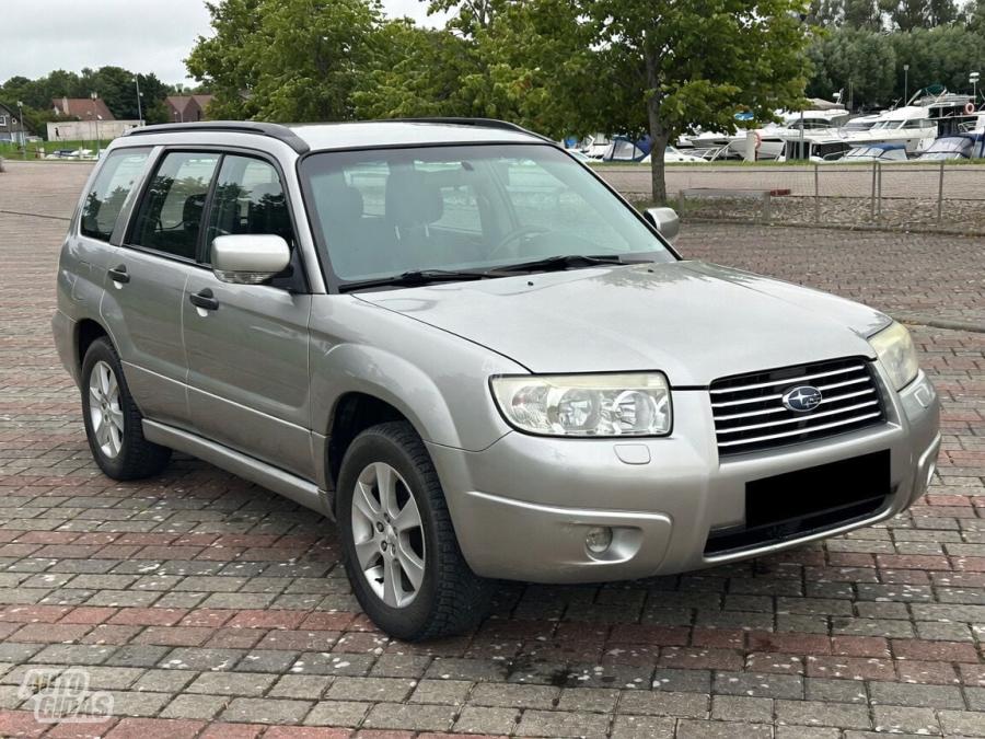 Pelēks Subaru Forester 2006 Šilutė, ar dzinēja tilpumu 2.00 L un nobraukumu 336 tūkst. km par 2300 €, foto 1 vietnē AUTOMOTO.COM.LV