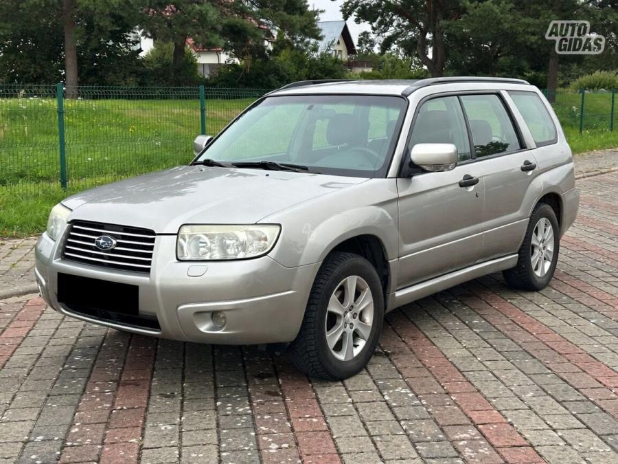 Pelēks Subaru Forester 2006 Šilutė, ar dzinēja tilpumu 2.00 L un nobraukumu 336 tūkst. km par 2300 €, foto 5 vietnē AUTOMOTO.COM.LV