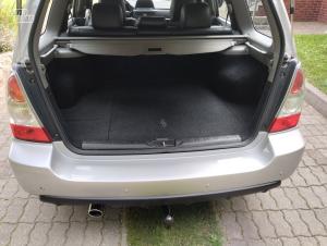 Grey Subaru Forester 2006 in Silute, with an engine capacity of 2.50 L and mileage of 225 thousand km for 4899 €, photo 15 on AUTOMOTO.COM.LV