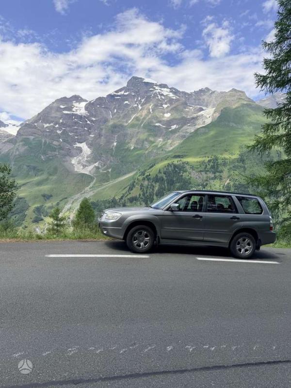 Grey Subaru Forester 2006 in Vilnius, with an engine capacity of 1.99 L and mileage of 244 thousand km for 3500 €, photo 6 on AUTOMOTO.COM.LV