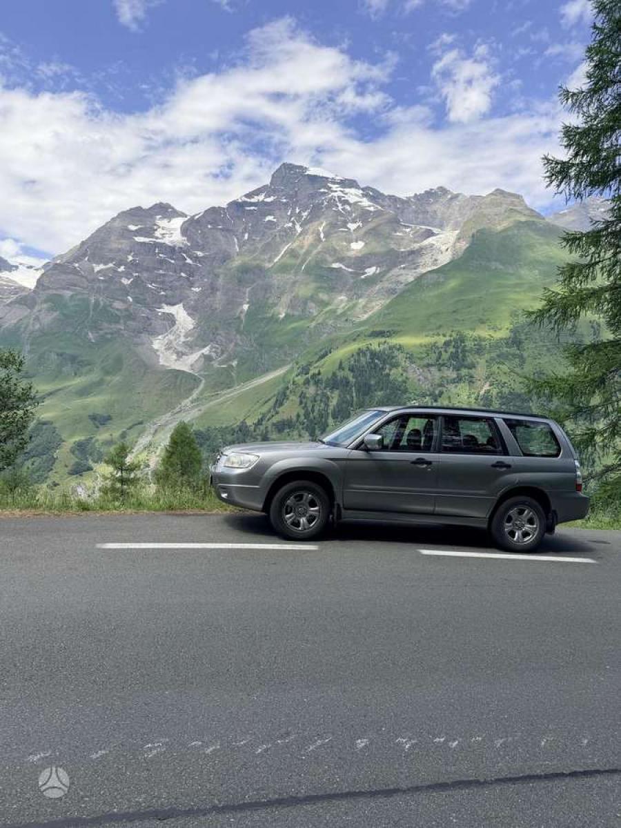 Grey Subaru Forester 2006 in Vilnius, with an engine capacity of 1.99 L and mileage of 244 thousand km for 3500 €, photo 7 on AUTOMOTO.COM.LV