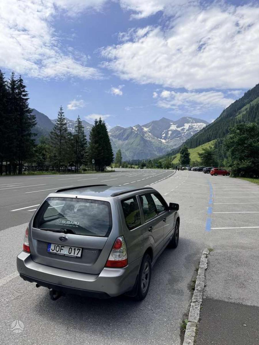 Grey Subaru Forester 2006 in Vilnius, with an engine capacity of 1.99 L and mileage of 244 thousand km for 3500 €, photo 8 on AUTOMOTO.COM.LV