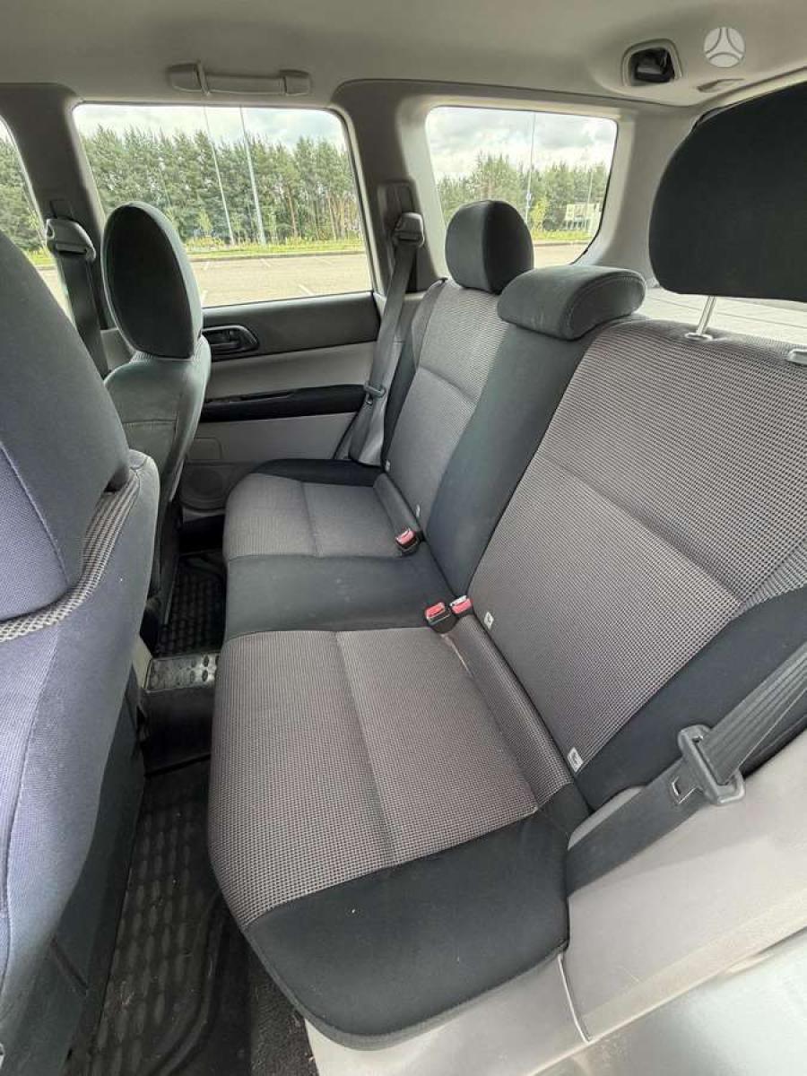 Grey Subaru Forester 2006 in Vilnius, with an engine capacity of 1.99 L and mileage of 244 thousand km for 3500 €, photo 16 on AUTOMOTO.COM.LV