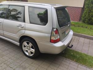 Grey Subaru Forester 2006 in Silute, with an engine capacity of 2.50 L and mileage of 225 thousand km for 5300 €, photo 7 on AUTOMOTO.COM.LV
