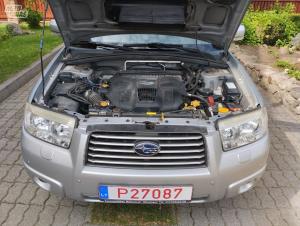 Grey Subaru Forester 2006 in Silute, with an engine capacity of 2.50 L and mileage of 225 thousand km for 5300 €, photo 16 on AUTOMOTO.COM.LV