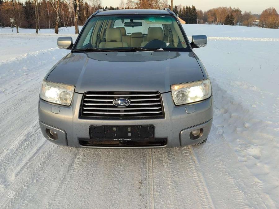 Pelēks Subaru Forester 2007 Kelmė, ar dzinēja tilpumu 1.99 L un nobraukumu 247 tūkst. km par 3700 €, foto 8 vietnē AUTOMOTO.COM.LV
