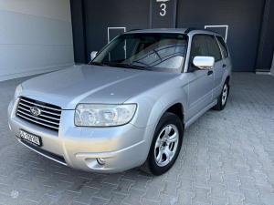 Pelēks Subaru Forester 2007 Viļņa, ar dzinēja tilpumu 1.99 L un nobraukumu 205 tūkst. km par 3850 €, foto  vietnē AUTOMOTO.COM.LV