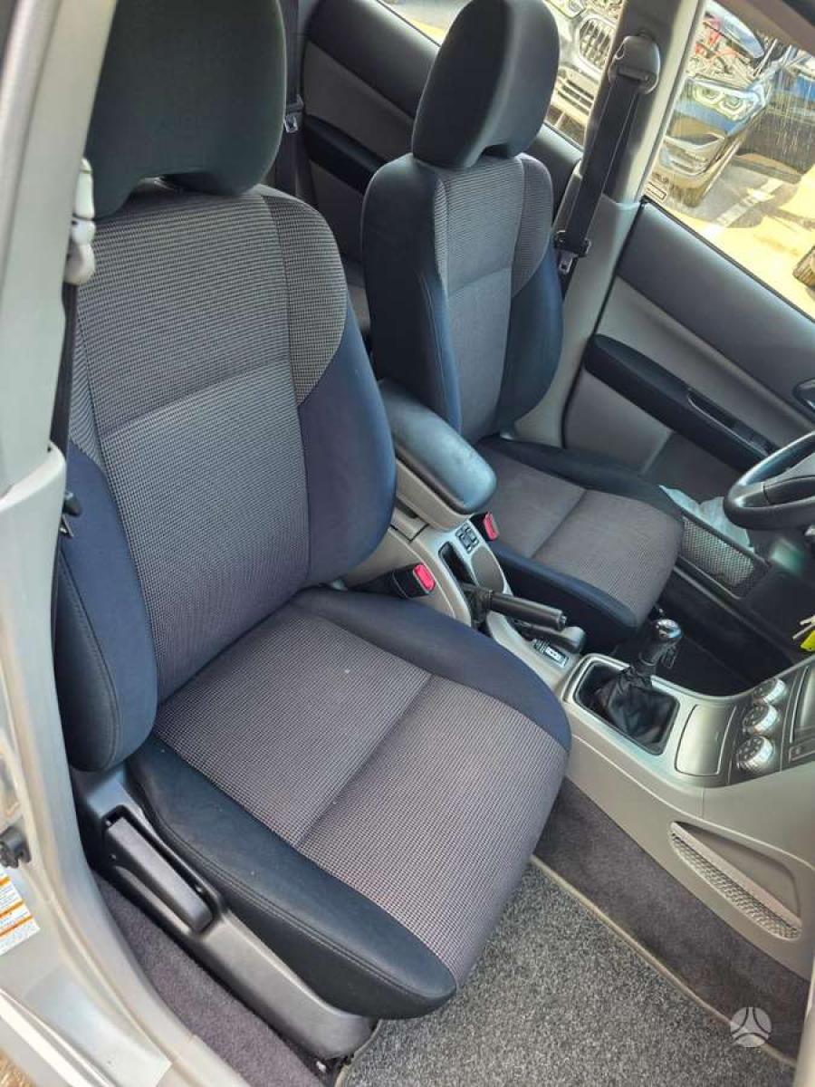 Pelēks Subaru Forester 2007 Utena, ar dzinēja tilpumu 1.99 L un nobraukumu 249 tūkst. km par 4550 €, foto 18 vietnē AUTOMOTO.COM.LV
