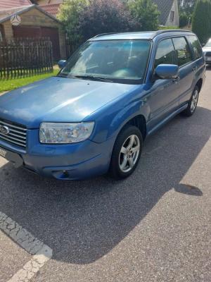 Grey Subaru Forester 2007 in Jurbarkas, with an engine capacity of 2.00 L and mileage of 240 thousand km for 3499 €, photo 4 on AUTOMOTO.COM.LV