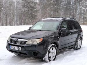 Grey Subaru Forester 2008 in Vilnius, with an engine capacity of 2.50 L and mileage of 222 thousand km for 4900 €, photo 2 on AUTOMOTO.COM.LV