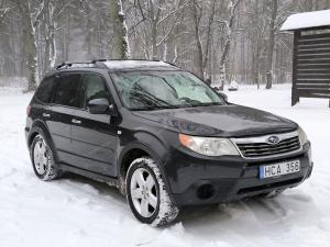 Grey Subaru Forester 2008 in Vilnius, with an engine capacity of 2.50 L and mileage of 222 thousand km for 4750 €, photo  on AUTOMOTO.COM.LV