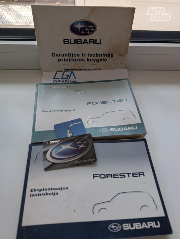Pelēks Subaru Forester 2008 Klaipėda, ar dzinēja tilpumu 2.00 L un nobraukumu 229 tūkst. km par 4700 €, foto 8 vietnē AUTOMOTO.COM.LV