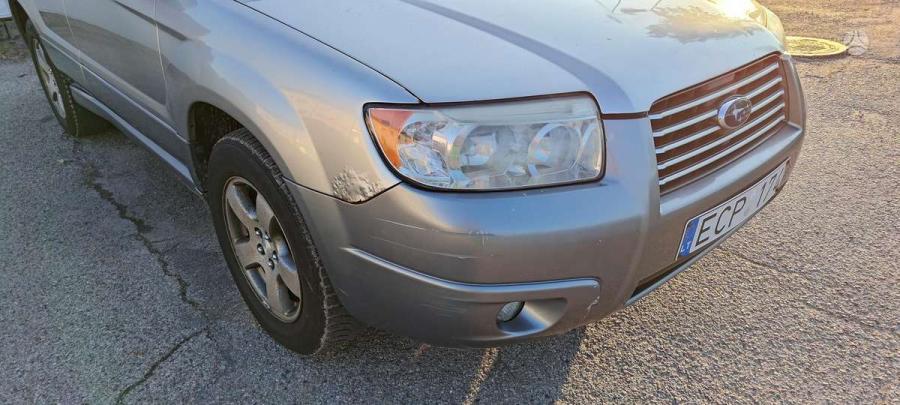 Pelēks Subaru Forester 2008 Kauņa, ar dzinēja tilpumu 2.50 L un nobraukumu 250 tūkst. km par 2500 €, foto 10 vietnē AUTOMOTO.COM.LV
