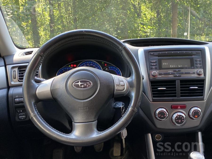 Grey Subaru Forester 2009 in Riga, with an engine capacity of 2.00 L and mileage of 0 thousand km for 2999 €, photo 11 on AUTOMOTO.COM.LV
