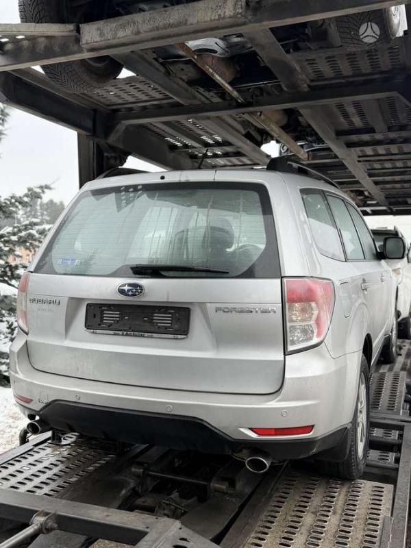 Pelēks Subaru Forester 2009 Utena, ar dzinēja tilpumu 1.99 L un nobraukumu 207 tūkst. km par 6750 €, foto 9 vietnē AUTOMOTO.COM.LV
